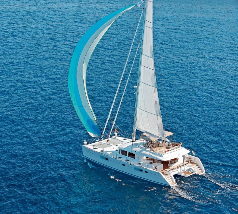 Luxury Catamaran DOUCE FRANCE Available for Exotic & Rare Indonesia & Micronesia Luxury Yacht ...